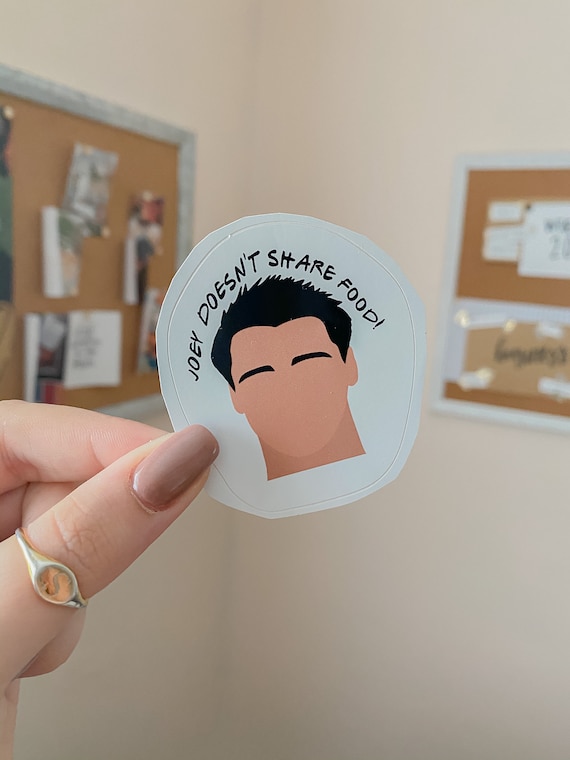 Joey Tribbiani Sticker Friends Sticker Friends Stickers | Etsy