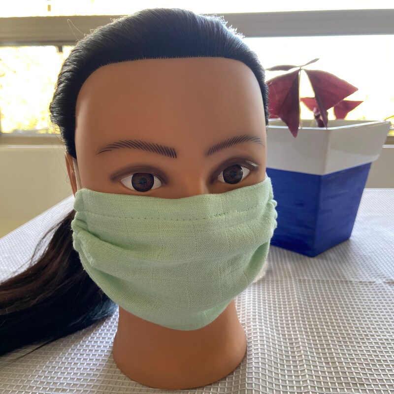 Double Gauze Face Mask - Etsy