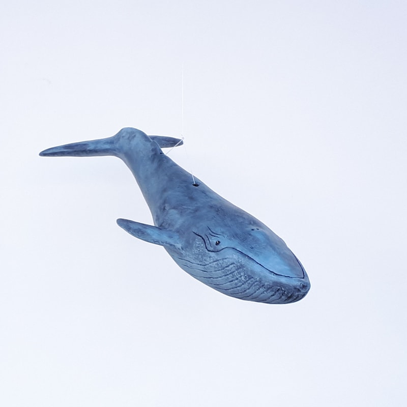 Whale Ceramic Hanging - Etsy