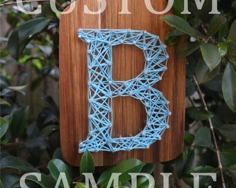 String art letter | Etsy