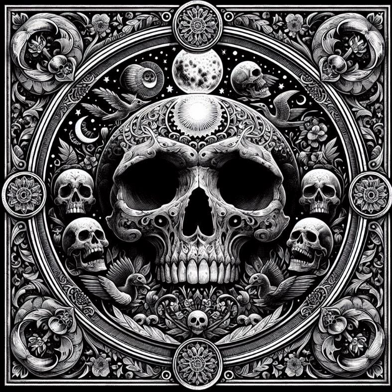 Skulls for Coaster Image Only Png File 300dpi - Etsy