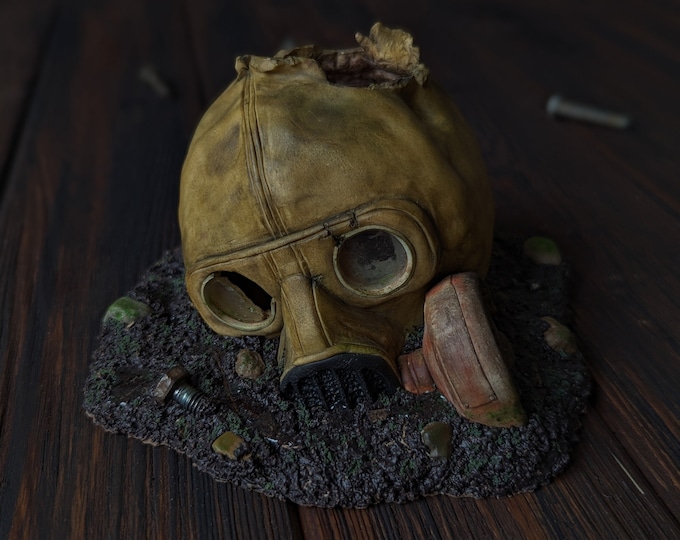 Stalker Gas Mask | Pen Holder | Polymer Clay | Chernobyl | Stalker Game ...