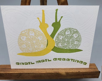 Set of Six Halloween Skeleton Letterpress Printed Postcards - Etsy