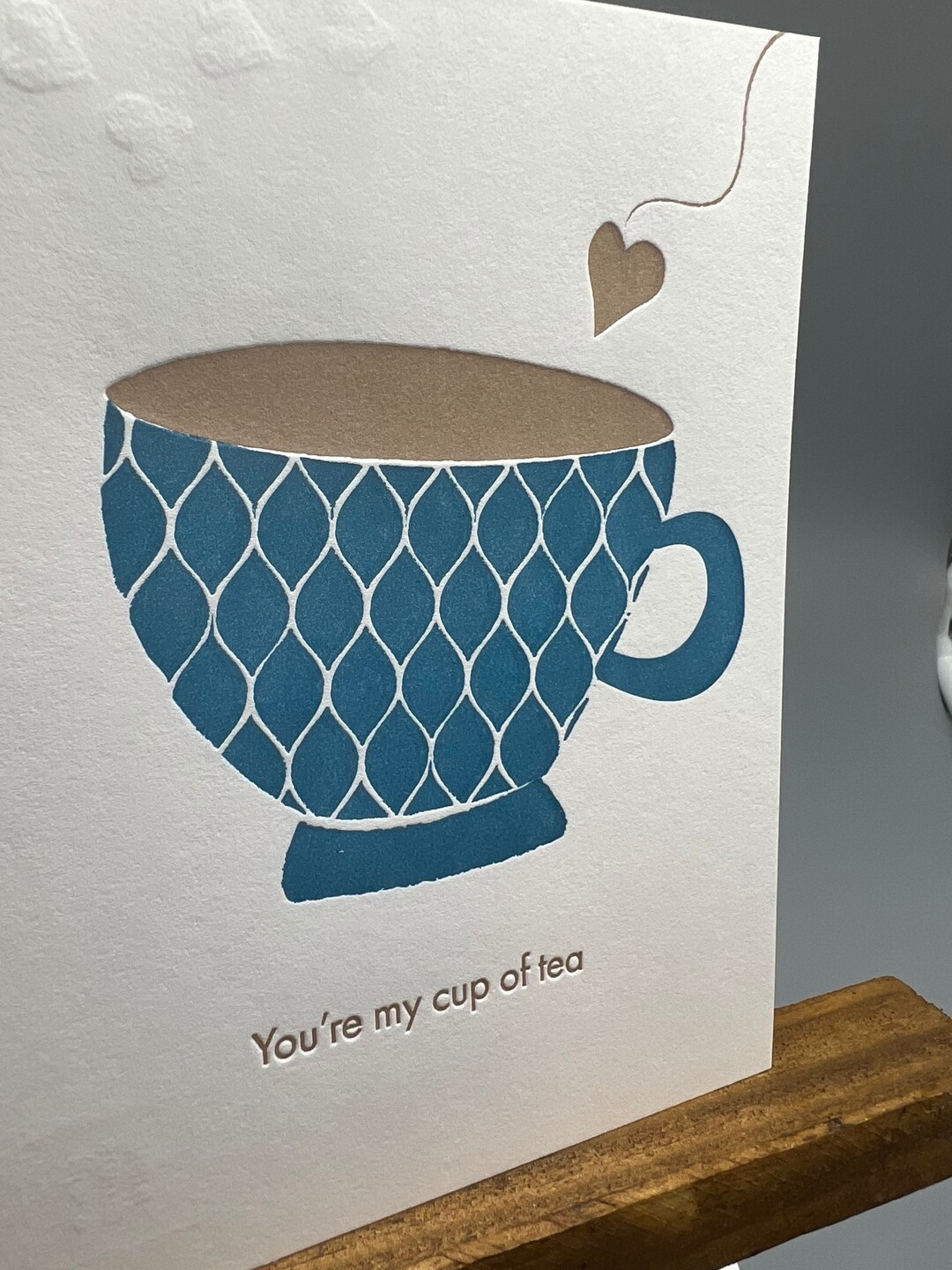 Set of Six You’re My Cup of Tea Postcards - Etsy