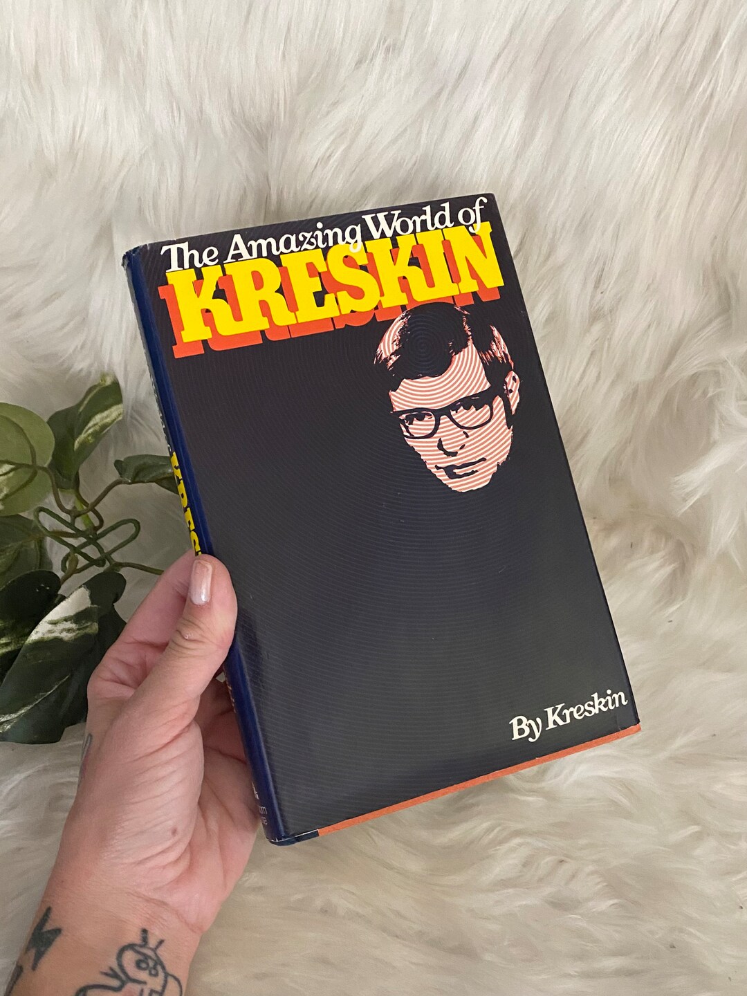 The Amazing World of Kreskin Book, Vintage Magic Book - Etsy