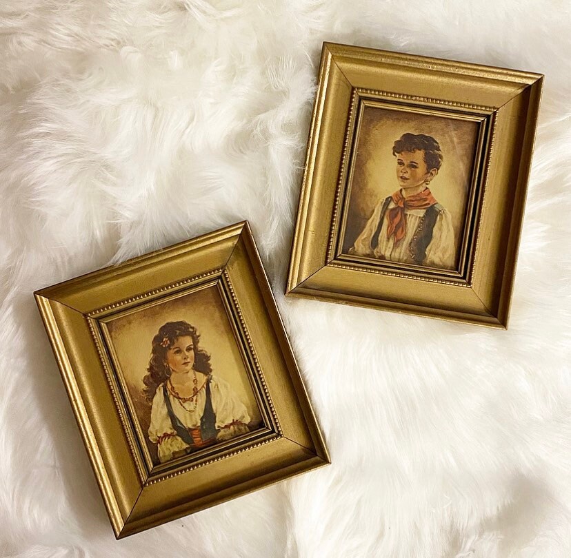 Vintage Chico and Elena Prints | Etsy