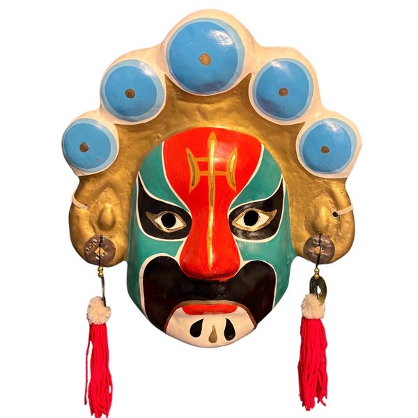 Chinese Opera Masks - Etsy