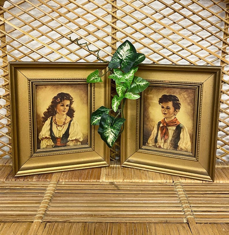 Vintage Chico and Elena Prints | Etsy