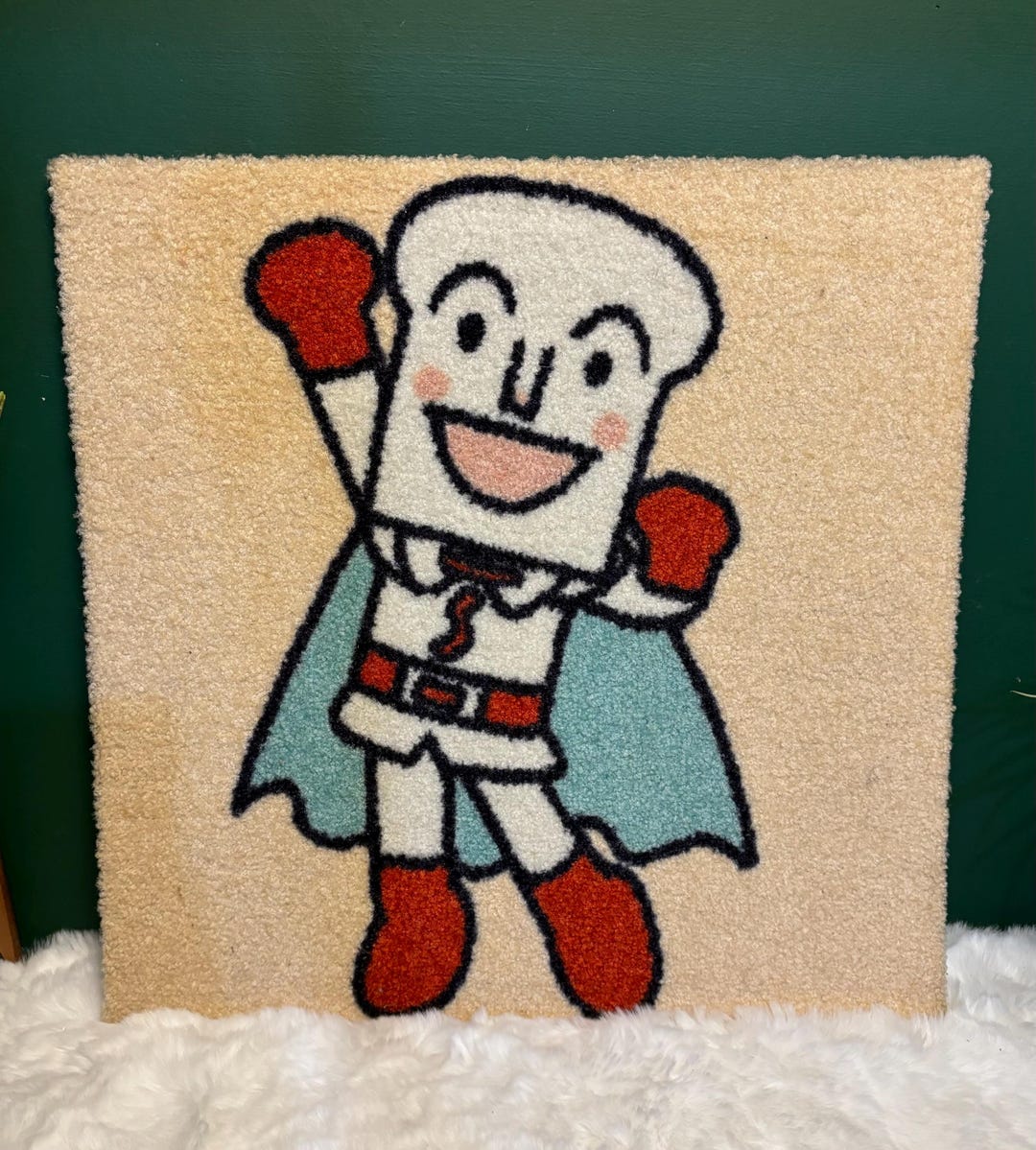 Shokupanman, Japanese Anime Carpet Tile - Etsy