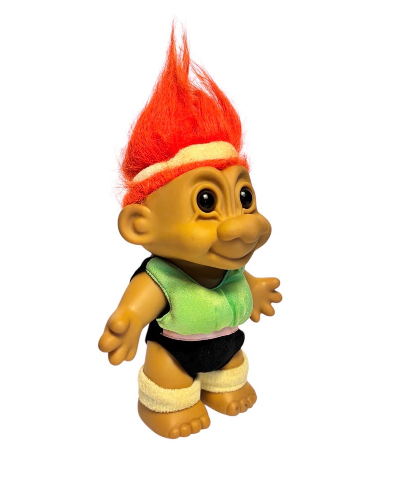 Vintage Workout Troll Doll, Russ Troll, Aerobics - Etsy