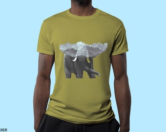 Elephant t shirt | Etsy