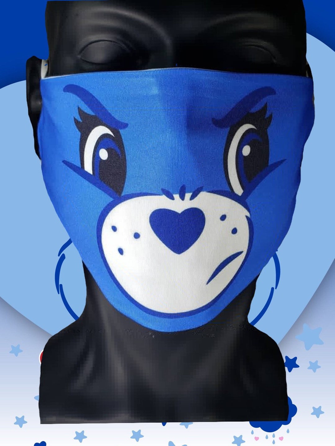 Face Mask Coverings Cute Bears Inspired Face Mask Kids Toddler - Etsy