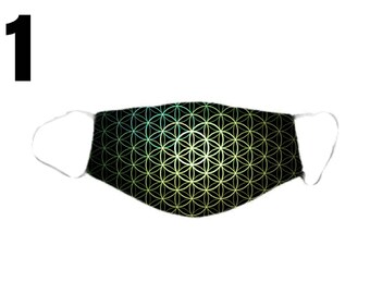 Sacred Geometry Mask - Etsy