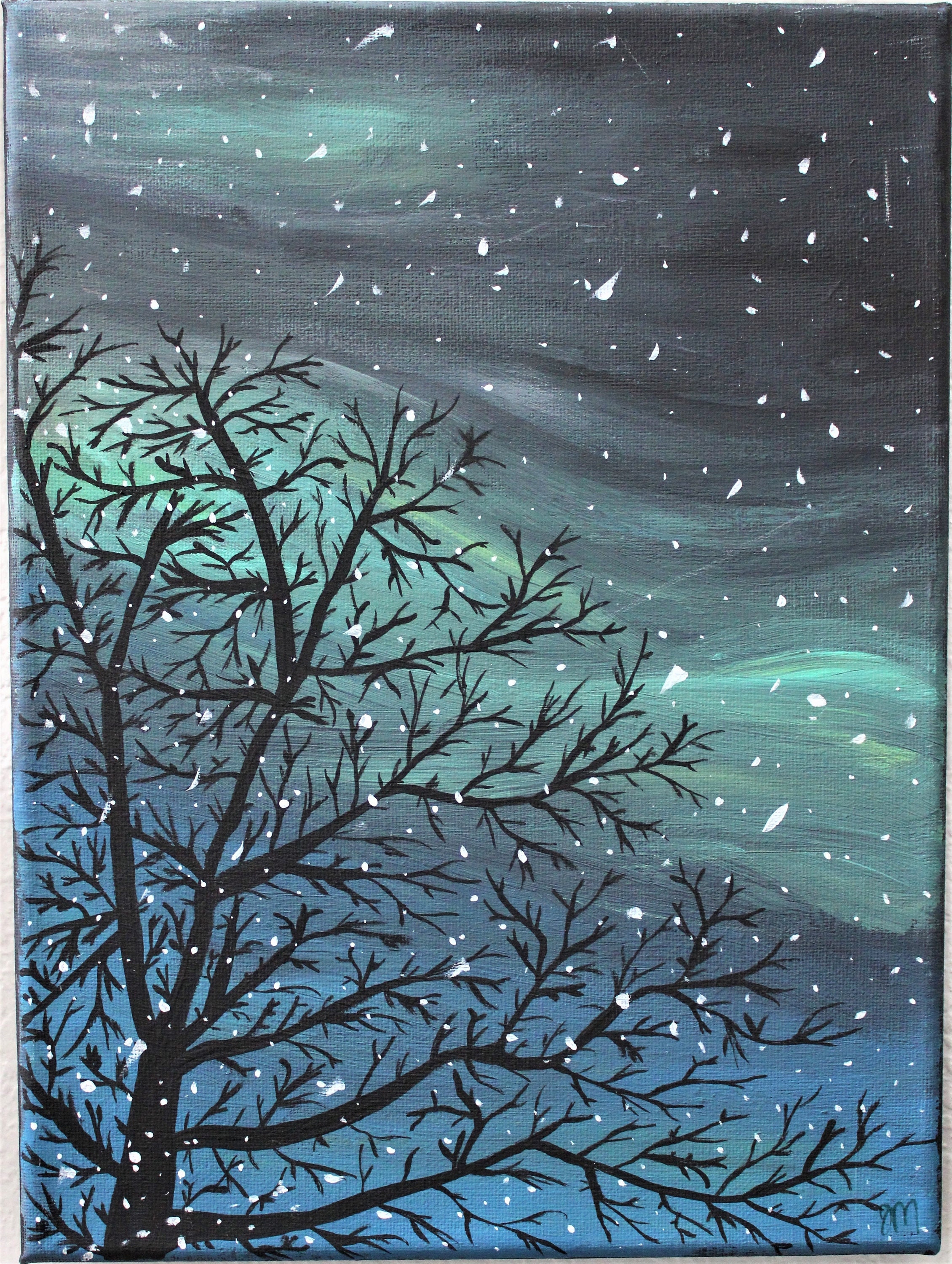 Snow Storm Tree - Etsy