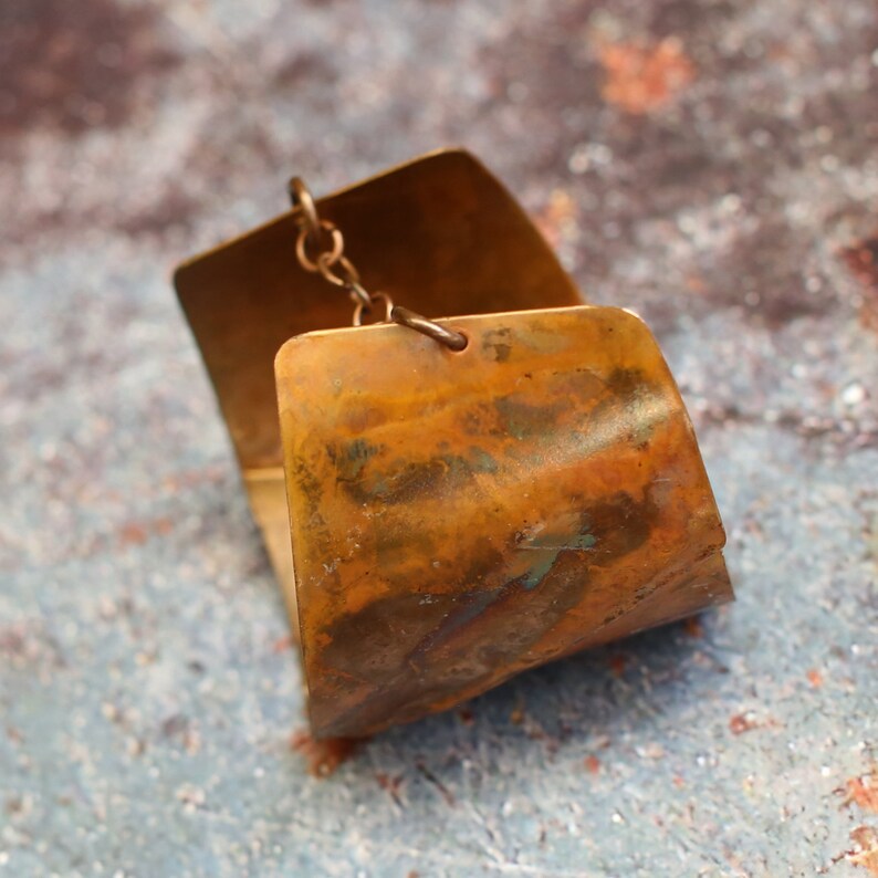 Copper Cuff Bracelet - Tapered Shape W/ Clasp - Etsy