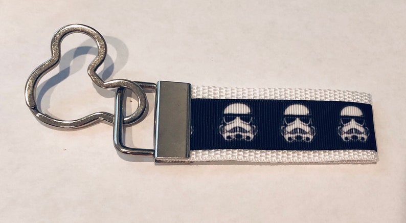 Storm Trooper Themed Key Ring / Chain Fob Backpack Pull - Disney Cruise ...