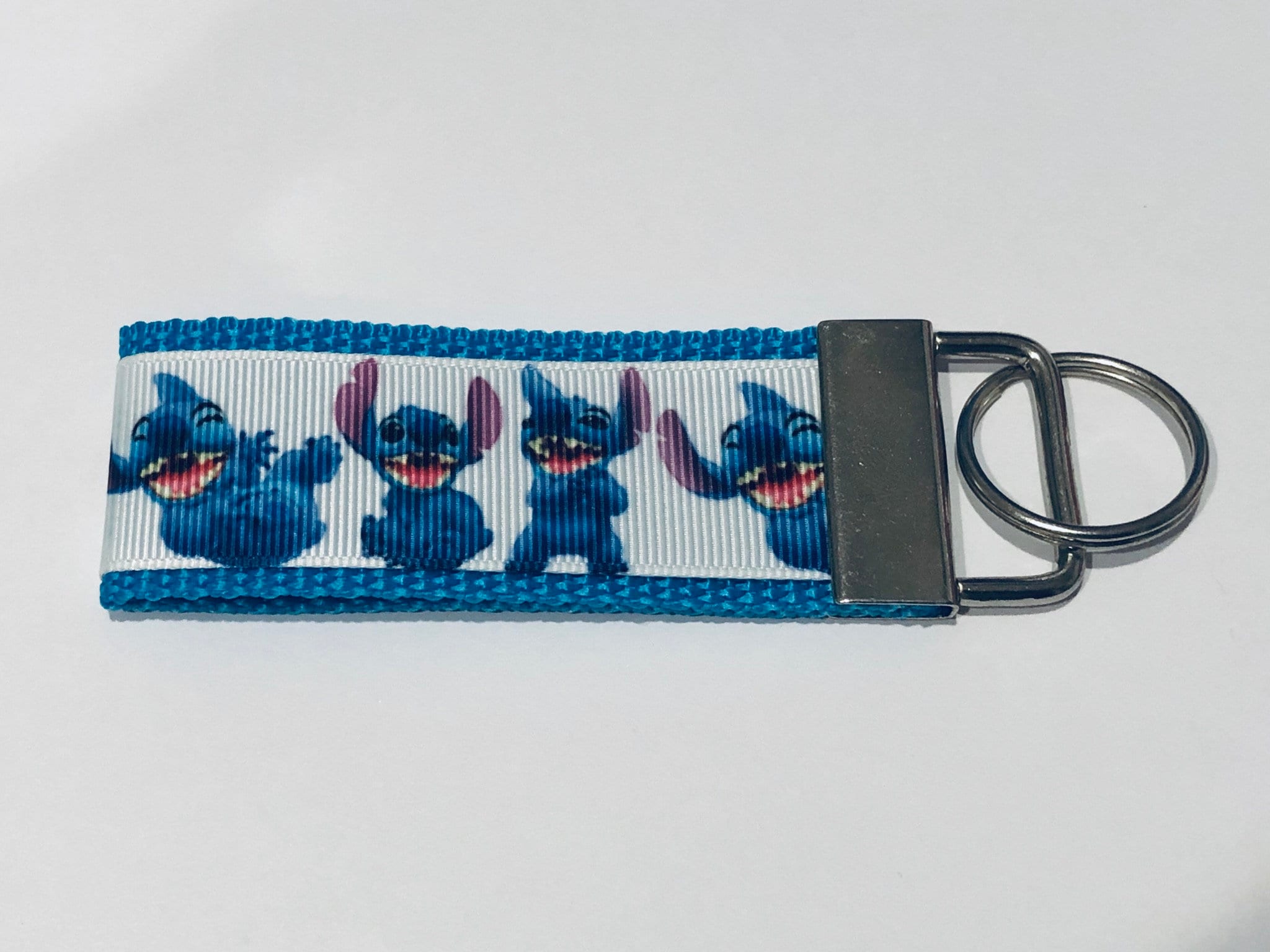 Stitch Themed Key Ring / Key Chain Fob or Backpack Pull | Etsy