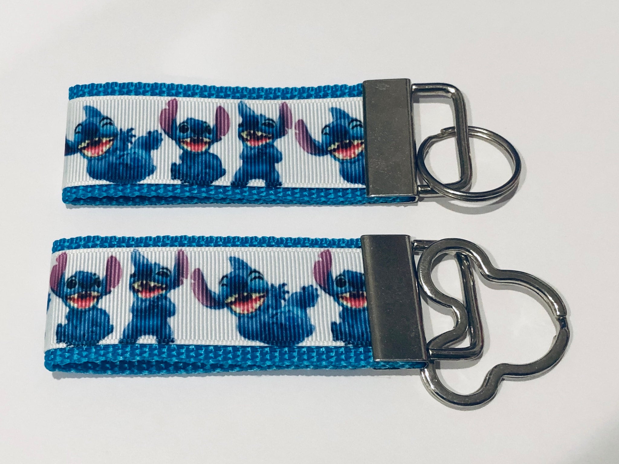 Stitch Themed Key Ring / Key Chain Fob or Backpack Pull | Etsy