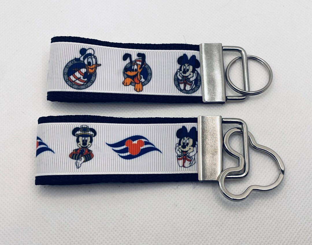 Disney Cruise Line Theme Key Fobs - Mickey & Minnie or Fab 5 - Fish ...