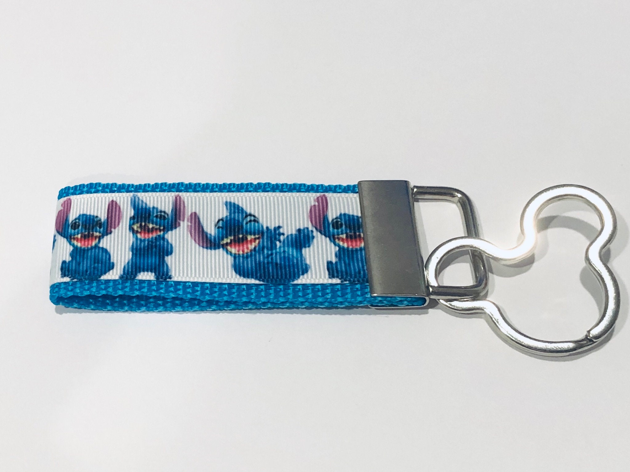 Stitch Themed Key Ring / Key Chain Fob or Backpack Pull | Etsy
