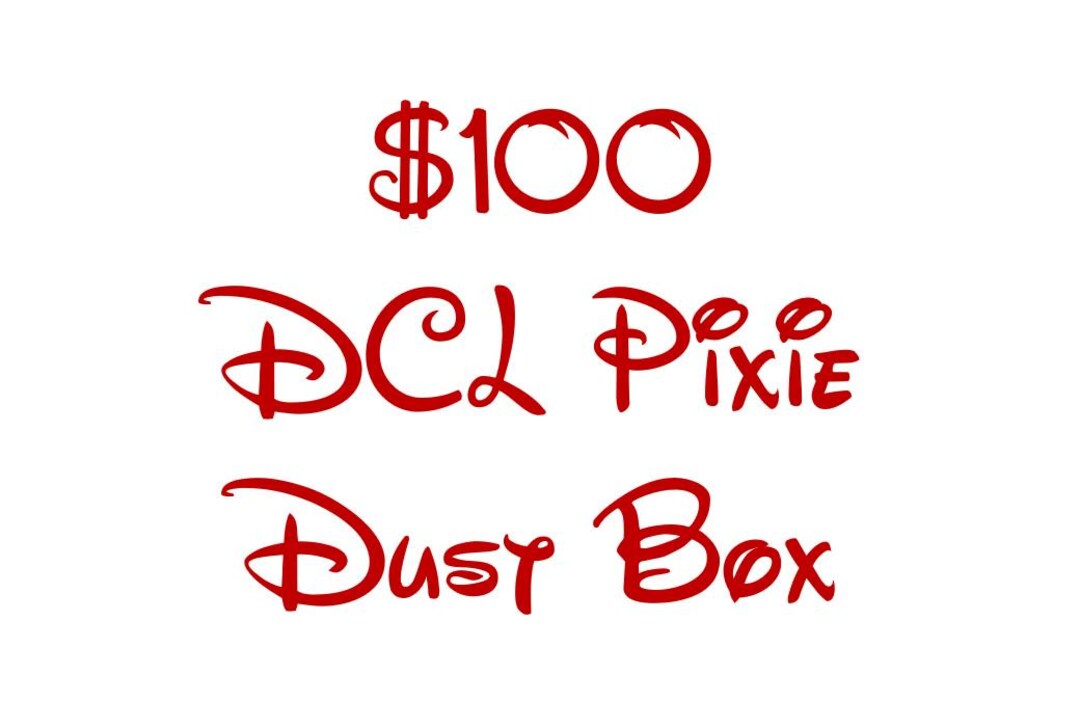 Disney Cruise Line Pixie Dust Box - Fish Extender Gift Ideas for Your ...