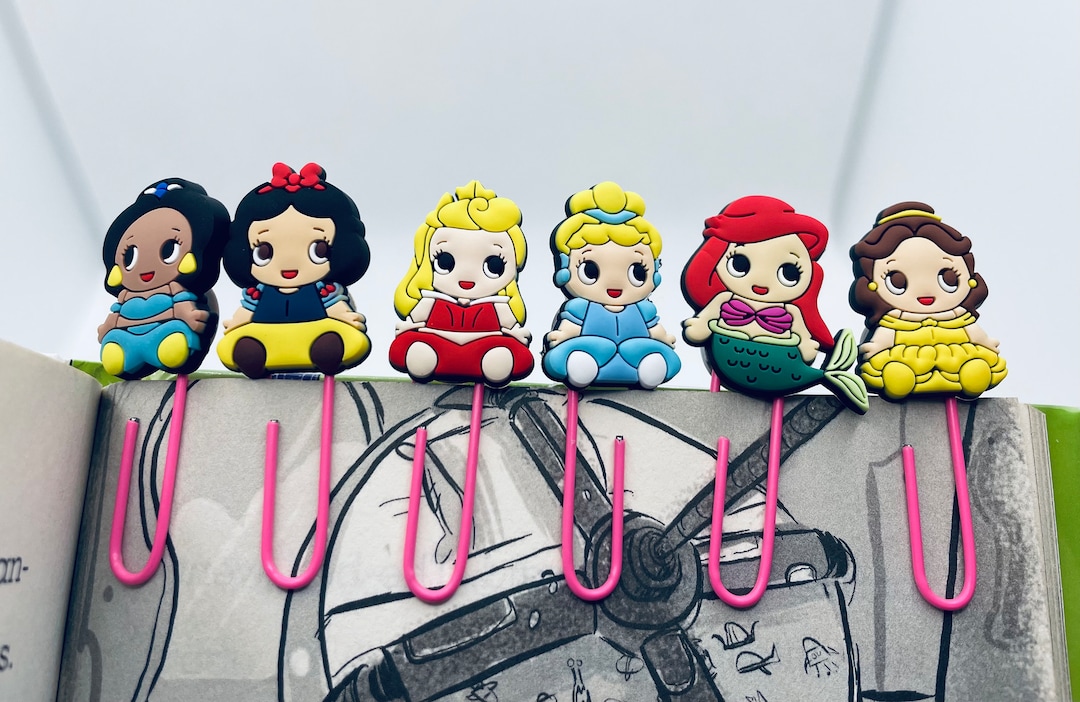 Disney Princess Character Bookmarks - Disney Cruise Fish Extender Gift ...
