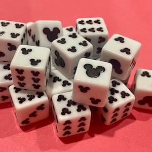 Mickey Farkle Game Sets - 6 Mouse Dice and Instructions in Each Tin ...