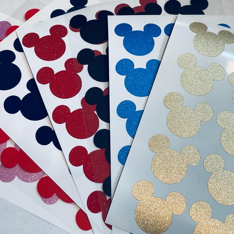 Mickey Stickers - Etsy