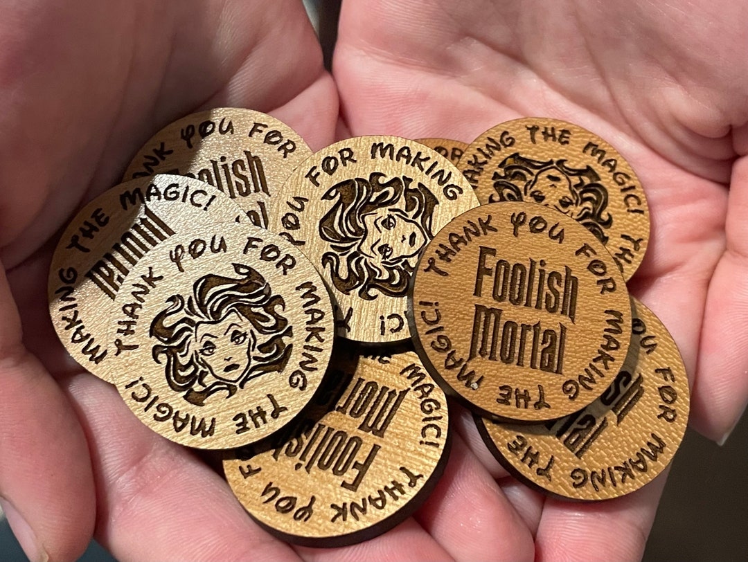 Haunted Mansion Themed Cast Member Appreciation Tokens - Premium Cherry ...