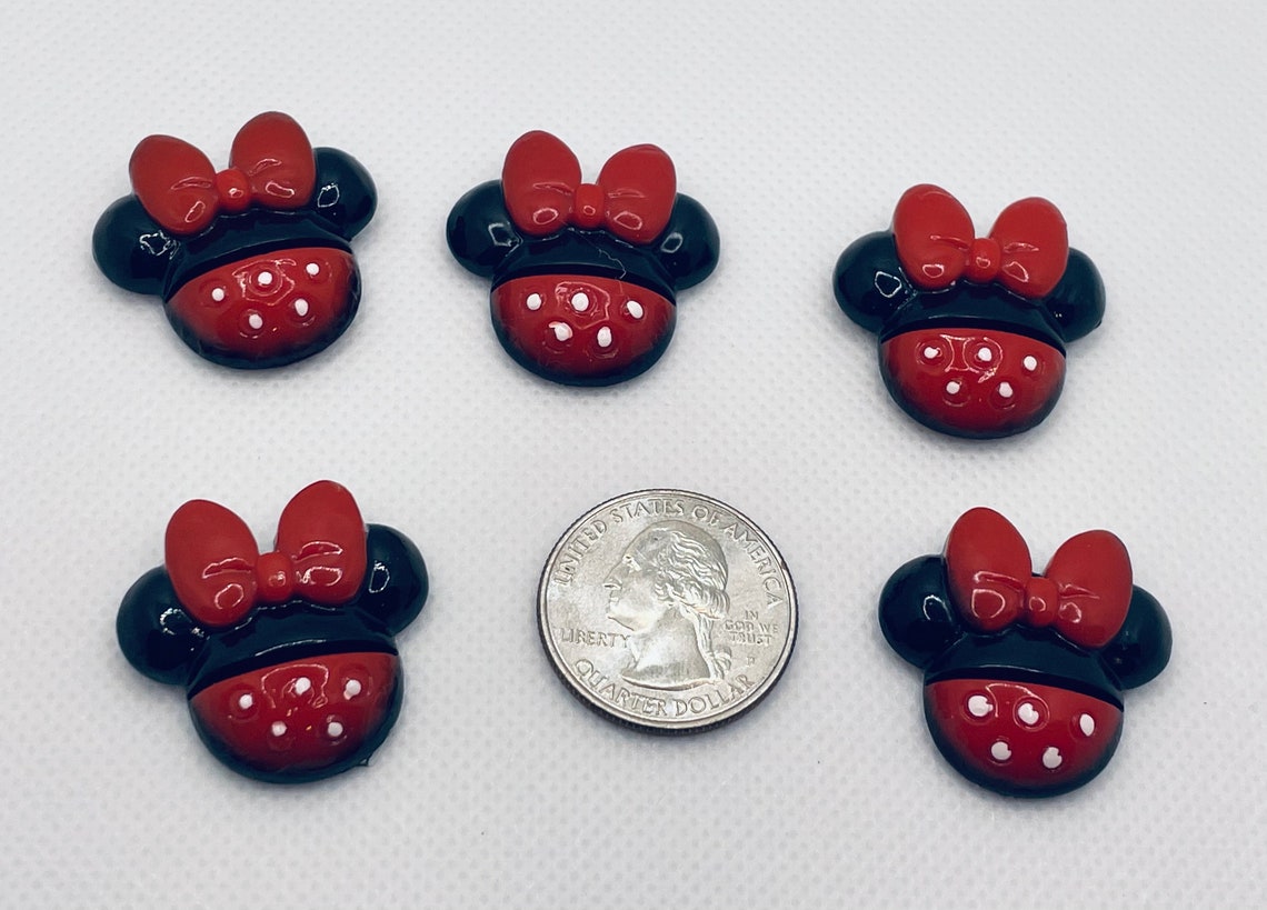 5 Mickey or Minnie Mouse Themed Magnets Great for Disney - Etsy