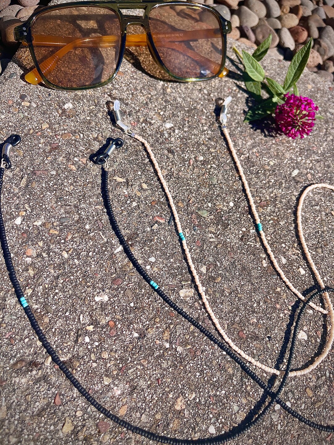 Captain's Cords - Hand Beaded Sunglasses Chains - Etsy