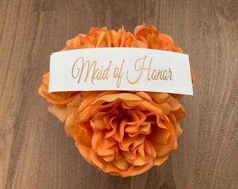 Maid of Honor Decal - Etsy