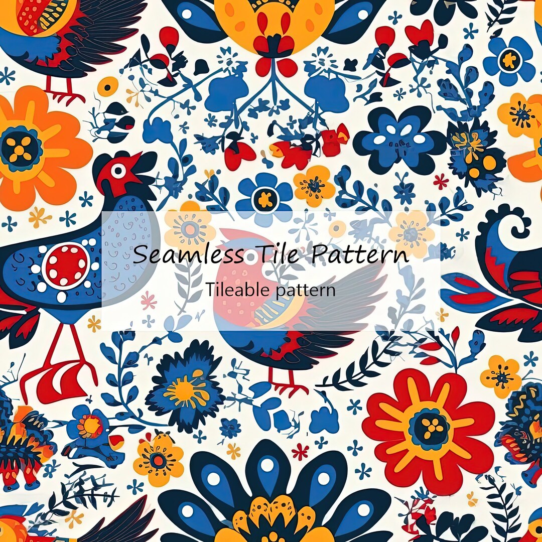 Watercolor Flower Seamless Pattern - Charming Floral Designs for Crafts ...