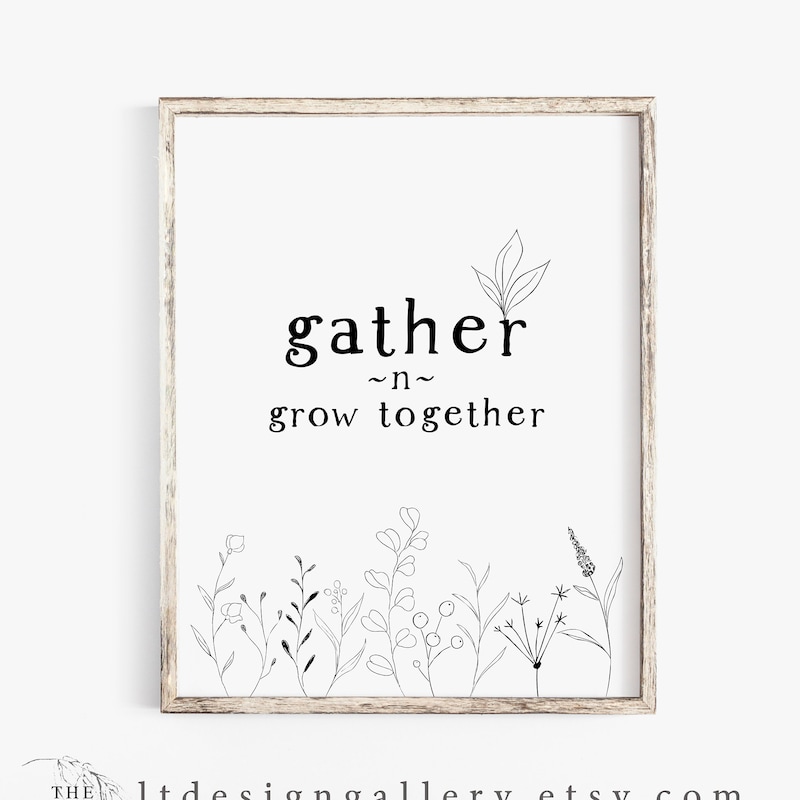 Gather Quotes - Etsy
