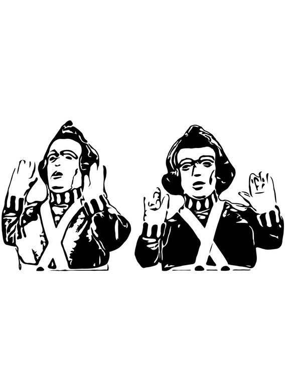 Willy Wonka Oompa Loompa SVG | Etsy Ireland