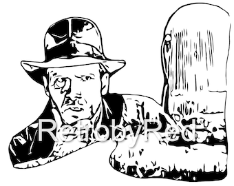 Indiana Jones Svg - Etsy UK