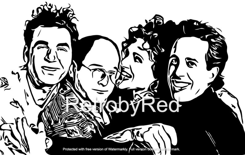 Seinfeld SVG | Etsy Canada