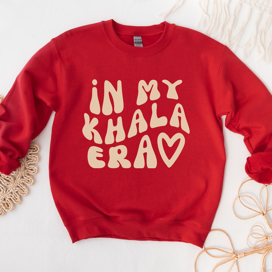 In My Khala Era Sweatshirt for Desi Aunt Sweater Bollywood Shirt for ...
