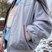 Gray Vintage Patchwork Bomber Jacket - Etsy