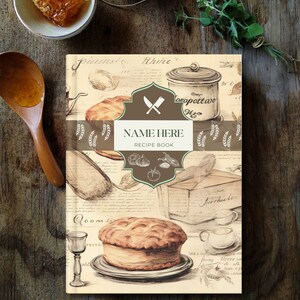 8.5 X 11 Personalized Recipe Book, Gift for Her, Personalized Gifts for ...