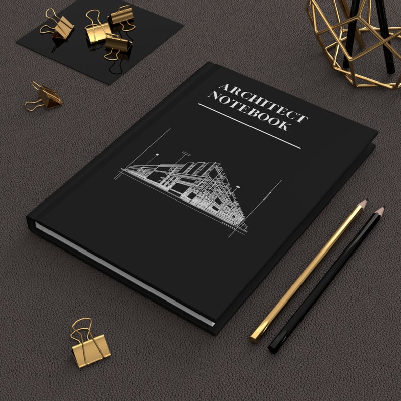 Architect Notebook, Engineering Book, Engineer's Journal, Company Gift ...