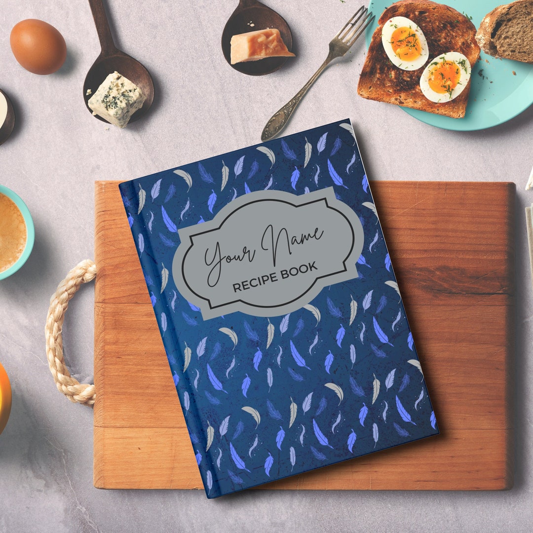 8.5 X 11 Personalized Recipe Book, Gift for Her, Personalized Gifts for ...