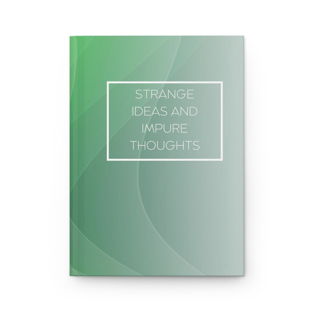 Strange Ideas and Impure Thoughts - Funny Gag Gift/ Notepad/ Funny ...
