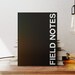 Field Notes Book, Logbook, Idea Journal, Idea Logbook, Company Gift ...