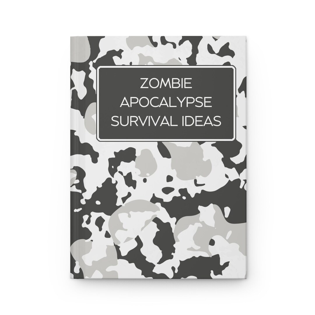 Zombie Apocalypse Survival Ideas - Funny Gag Gift/ Notepad/ Funny ...