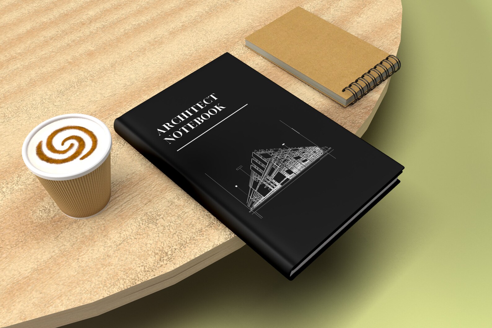 Architect Notebook, Engineering Book, Engineer's Journal, Company Gift ...