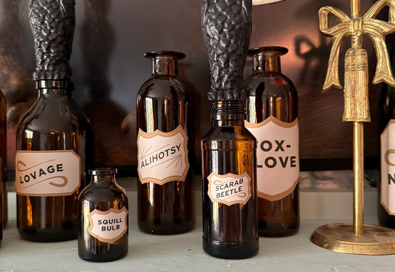 PDF for Potion Labels - Etsy