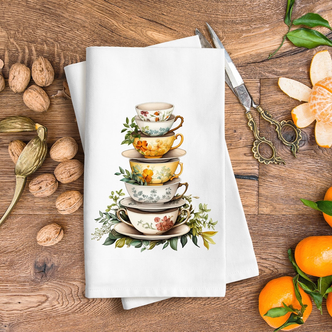 Boho Teacup T-shirt Design Floral PNG Coffee Mug Design Floral Tee ...