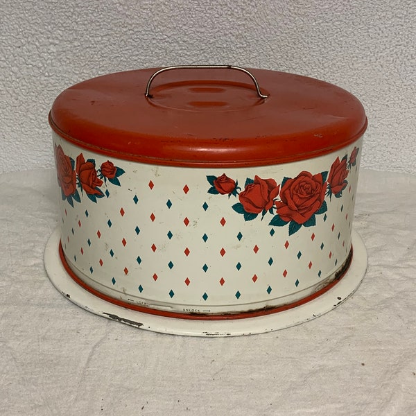 Metal Cake Carrier - Etsy