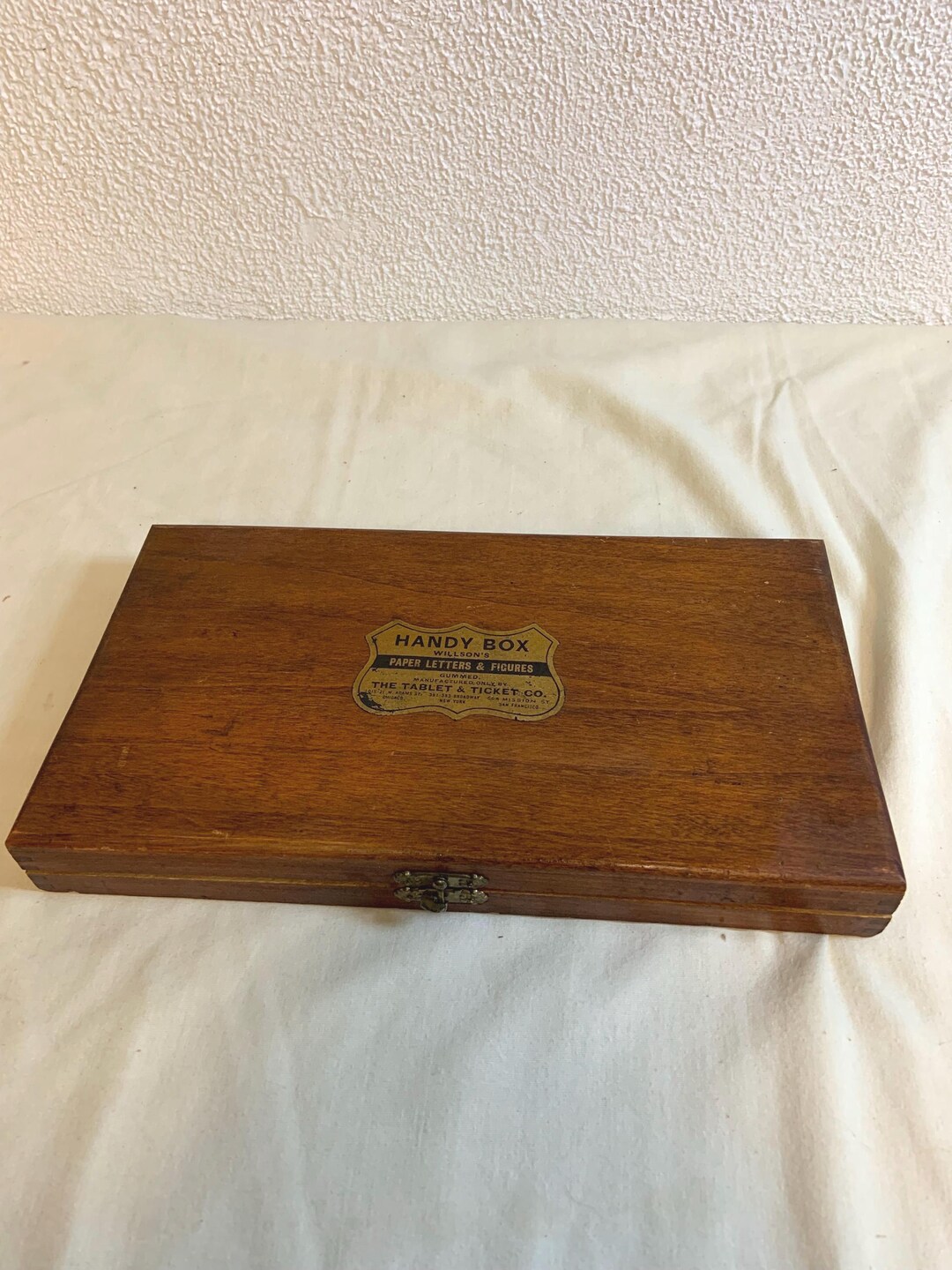 Vintage Handy Box Wilson Paper Letters - Etsy